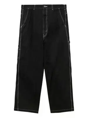 Comme Des Garçons Contrast-stitching Trousers