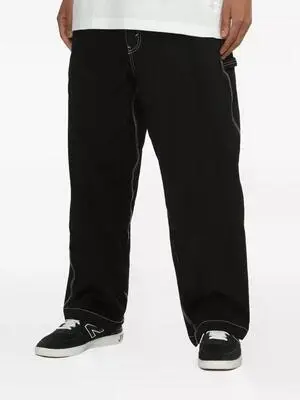 Comme Des Garçons Contrast-stitching Trousers