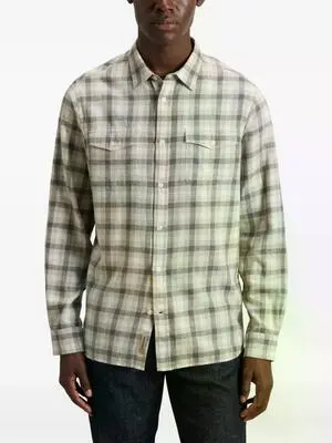 Woolrich Check-pattern Pocket Shirt