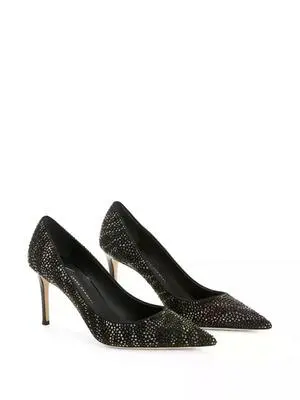 GIUSEPPE ZANOTTI Diorite Strass Crystal 85mm Pumps