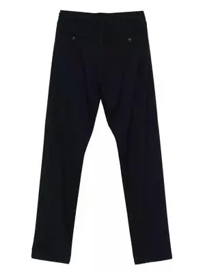 Canali Drawstring-fastening Trousers - Blue