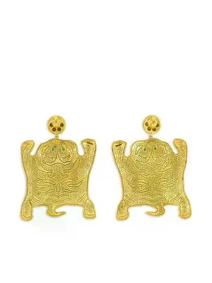Begum Khan Bengal Tiger Earrings