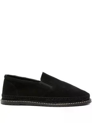 CastaÑer Suede Espadrilles - Black
