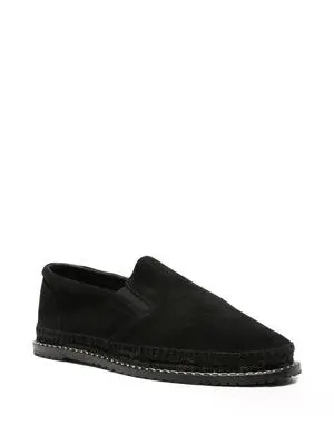 CastaÑer Suede Espadrilles - Black