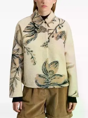Woolrich Floral-jacquard Overshirt