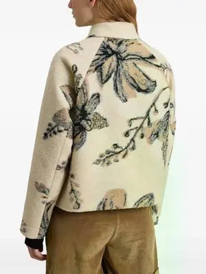 Woolrich Floral-jacquard Overshirt