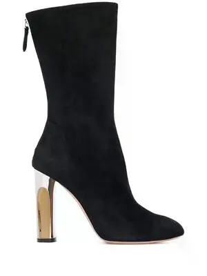 Alexander McQueen Sculpted Heel Fitted Boots