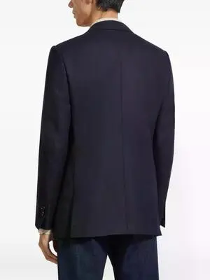 Zegna Single-breasted Wool Blazer