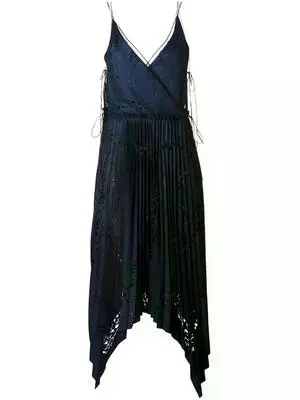 Emilio Pucci Pleated Silk Dress