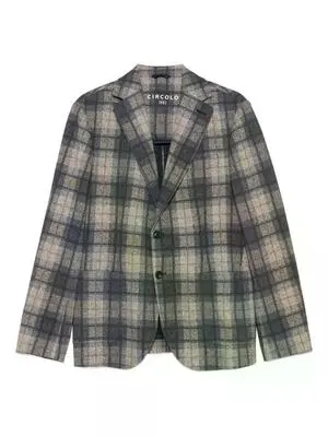 CIRCOLO 1901 Checked Button Blazer