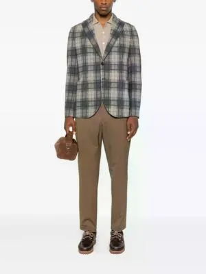 CIRCOLO 1901 Checked Button Blazer