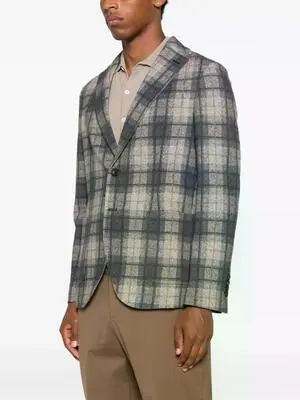 CIRCOLO 1901 Checked Button Blazer