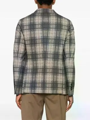 CIRCOLO 1901 Checked Button Blazer