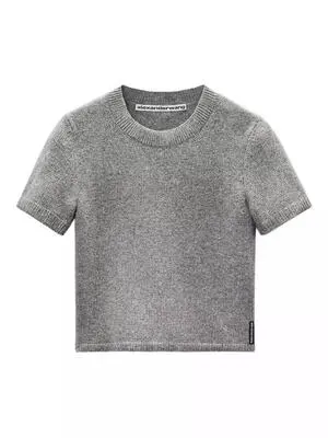 Alexander Wang Embellished Crew-neck T-shirt