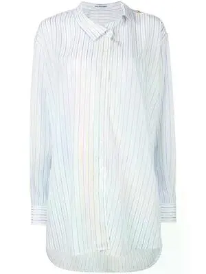 Balenciaga Striped Pulled Shirt
