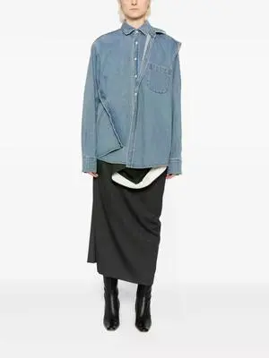 MOOHONG Double-layered Denim Shirt