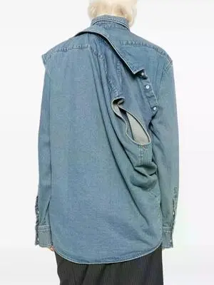 MOOHONG Double-layered Denim Shirt
