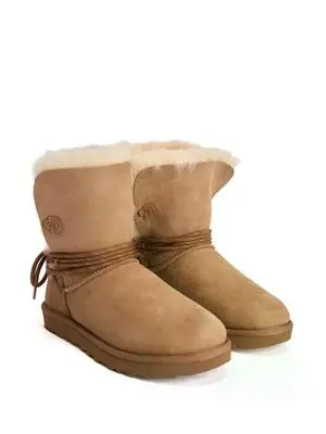 UGG Logo Detail Shearling Boots