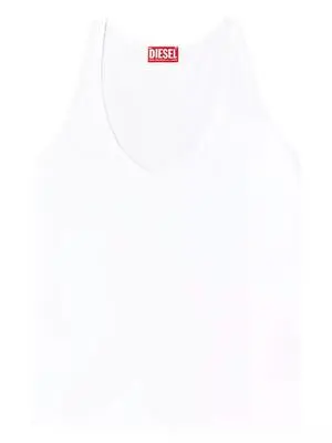 DIESEL Logo-embroidered Tank Top