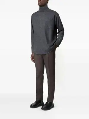 TOD'S Turtleneck Pocket Shirt