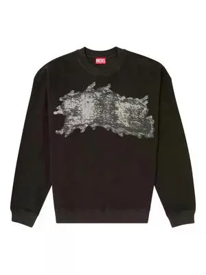 DIESEL Printed Crewneck Sweatshirt