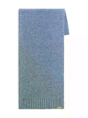 Woolrich Mouline Wool Scarf - Blue