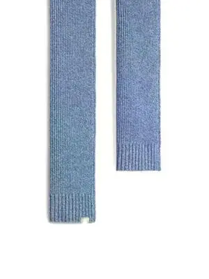 Woolrich Mouline Wool Scarf - Blue