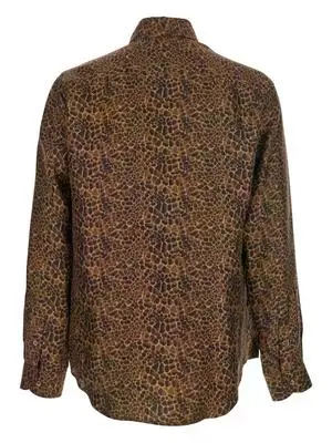 Emporio Armani Giraffe-print Shirt