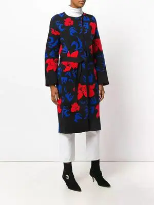 Emilio Pucci Knit Belted Overcoat