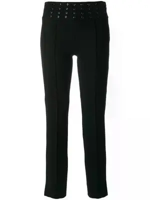 Emilio Pucci Embellished Waist Cropped Trousers