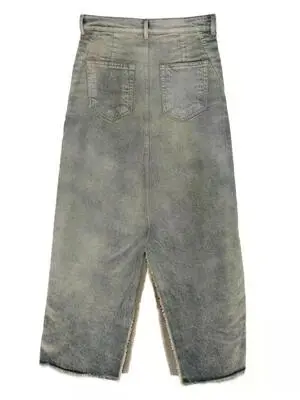 Rick Owens Denim Skirt