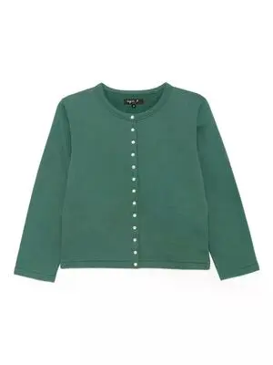 AGNÈS B. Snap Cotton Cardigan
