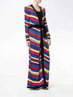 Balmain Chevron Long Cardigan