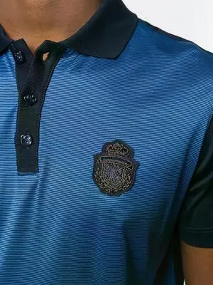 BILLIONAIRE Logo Patch Polo Shirt