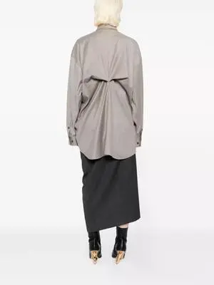 MOOHONG Pleated Shirt