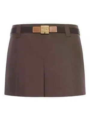 Miu Miu Box Pleat Bottoms For Women