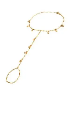 NAIIA Liana Shaker Hand Chain - Gold