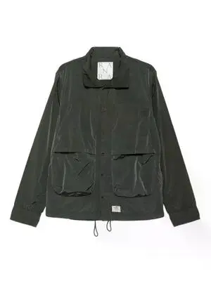 RANRA Button-fastening Patch-pocket Shirt Jacket