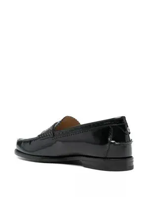Bally Penny Leather Loafers
