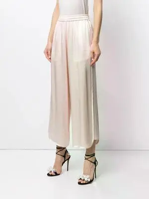 Adam Lippes Wide-leg Silk Trousers
