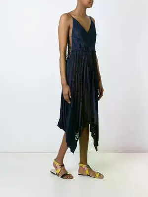 Emilio Pucci Pleated Asymmetrical Dress