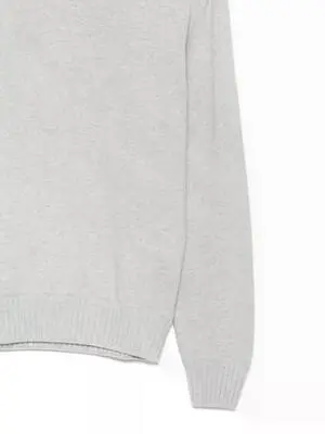 BARBA NAPOLI Cashmere Round-neck Sweater - Grey