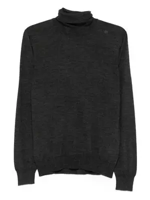 BARBA NAPOLI Turtleneck Wool Sweater