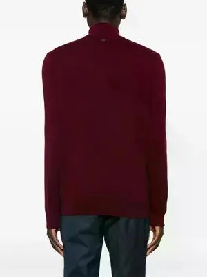 Corneliani High-neck Half-zip Jumper