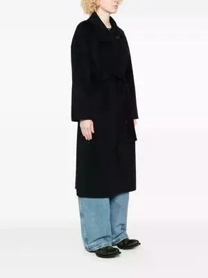 THE DYNAMIS STUDIO Belted Wool Coat