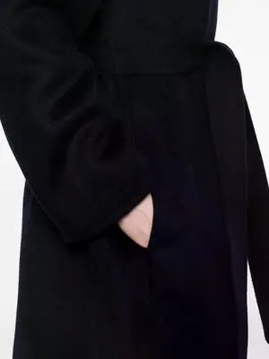 THE DYNAMIS STUDIO Belted Wool Coat