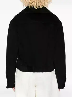 JOSEPH Double-breasted Cropped Jacket