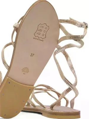 K.JACQUES Strappy Leather Sandals