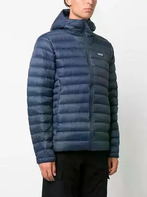Patagonia Padded Hooded Jacket - Blue