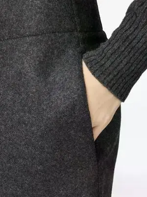 TOD'S Double-pocket Wool Skirt With Slit